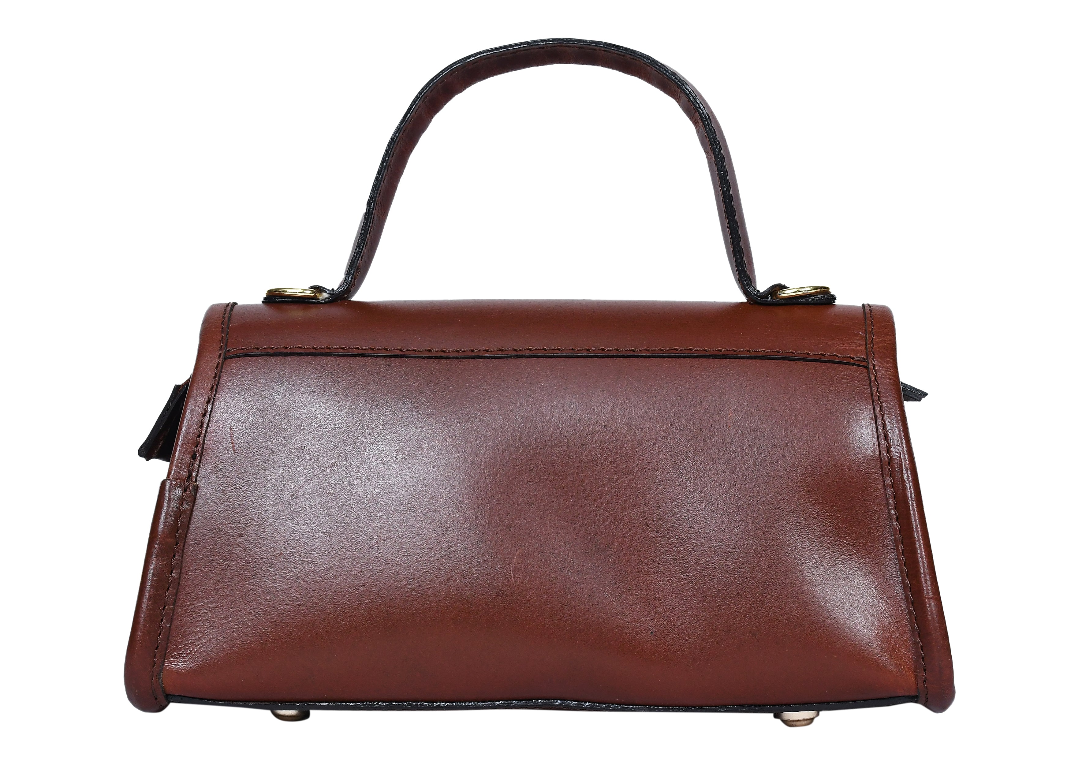 Celtic brown color pure leather sling bag for girls and women ...